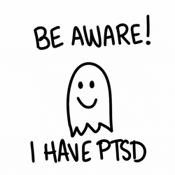 Ptsd Meme Be Aware Graphics Design GIF | GIFDB.com