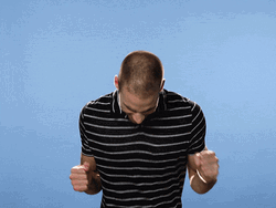 Pumped Simon Huck Ecstatic GIF | GIFDB.com