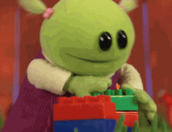 Puppet Playing Lego GIF | GIFDB.com