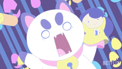 Puppycat Panicking Bee And Puppycat GIF | GIFDB.com