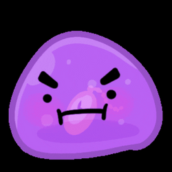 Purple Angry Slime Jelly Boing GIF | GIFDB.com