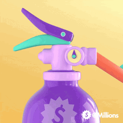 Purple Animated Fire Extinguisher GIF | GIFDB.com