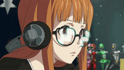 Putting On Glasses Futaba Sakura Persona GIF | GIFDB.com