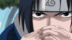 Quiet Sasuke Uchiha Observing GIF | GIFDB.com