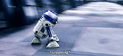 R2d2 Screaming Robot GIF | GIFDB.com