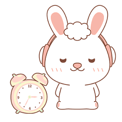 Rabbittobi Destroying Alarm Clock GIF | GIFDB.com