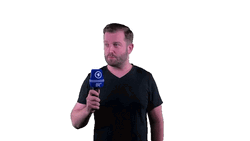 Radio Interview Guy Microphone GIF | GIFDB.com