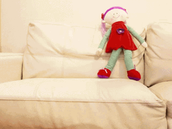 Rag Doll Stop Motion GIF | GIFDB.com
