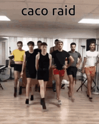 Cat Walking Raid GIF | GIFDB.com