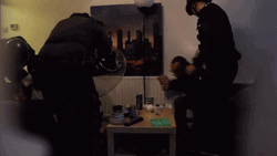 Escaping On Raid GIF | GIFDB.com