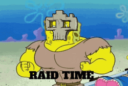 Spongebob Raid Time GIF | GIFDB.com