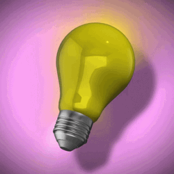 Flashing Light Bulb Gif