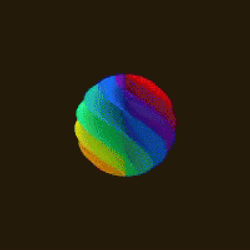 Rainbow Color Gradient Circling GIF | GIFDB.com