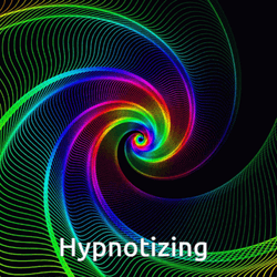 Rainbow Color Hypnosis Spiral GIF | GIFDB.com