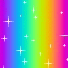 Rainbow Twinkling Stars GIF | GIFDB.com
