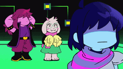 Ralsei Deltarune Cheerleading Dance GIF | GIFDB.com