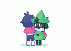 Ralsei Deltarune Love Hug GIF | GIFDB.com