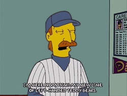 Randy Johnson Left Handed Teddy Bears GIF | GIFDB.com