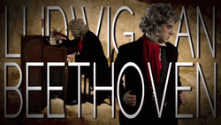 Rap Battle Ludwig Van Beethoven Parody GIF | GIFDB.com