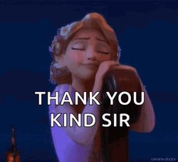 Rapunzel Thank You Kind Sir GIF | GIFDB.com