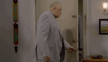 Raymond Tate On Open Door GIF | GIFDB.com