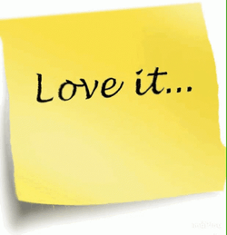 Sticky Note I Love It GIF | GIFDB.com