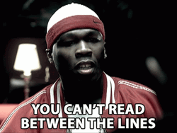 Read Between The Lines 50 Cent Meme GIF | GIFDB.com