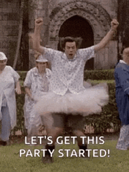 Jim Carrey Dancing Ready To Party GIF | GIFDB.com
