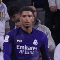 Real Madrid Jude Bellingham Zip Lips GIF | GIFDB.com