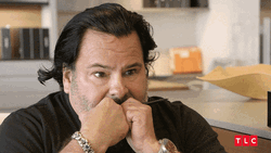 Reality Tv Star Big Ed Scared Worried GIF | GIFDB.com