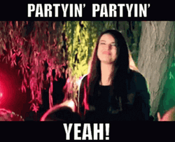 Rebecca Black Friday Partying Music Video GIF | GIFDB.com