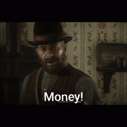 Red Dead Redemption Money GIF | GIFDB.com