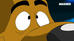 Red Eyes Angry Dog Transforming GIF | GIFDB.com