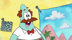 Red Eyes Patrick Star Spongebob Squarepants GIF | GIFDB.com