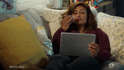 Relaxing While Eating GIF | GIFDB.com