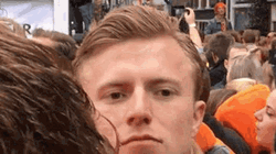 Relief Crowd Guy Sigh Reaction GIF | GIFDB.com