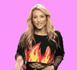 Relieved Girl Pink Phew Nice GIF | GIFDB.com