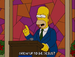 Religious Homer Simpson GIF | GIFDB.com