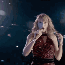 Reputation Tour Taylor Singing GIF | GIFDB.com