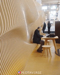 Restaurant Abstract Bench GIF | GIFDB.com