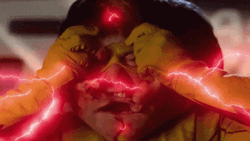 Reverse Flash Ripping Suit Face Reveal GIF | GIFDB.com