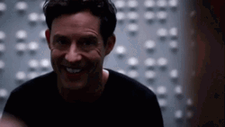 Reverse Flash Tom Cavanagh Evil Smile GIF | GIFDB.com