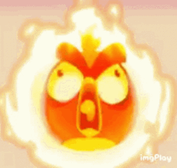 Angry Birds Happy Crying Chuck GIF | GIFDB.com
