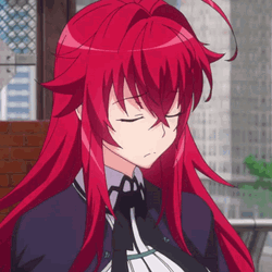 Rias Being Quite Sad GIF | GIFDB.com