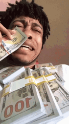 Rich Black Guy Crying Money GIF | GIFDB.com