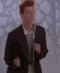 Rick Roll Meme Dancing And Singing GIF | GIFDB.com