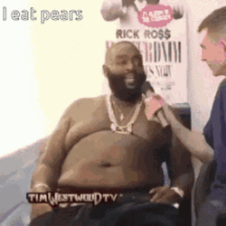Rick Ross Bawse Meme I Eat Pears GIF | GIFDB.com