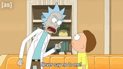Rick Sanchez Is Angry With Morty Smith GIF | GIFDB.com