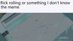 Rickroll Rick Astley Pickle Rick Down Gutter GIF | GIFDB.com