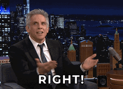 Riiight Ben Stiller Jimmy Fallon Show GIF | GIFDB.com